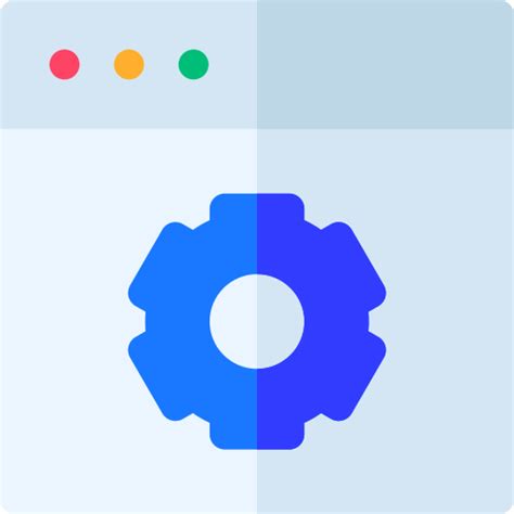 Settings Basic Rounded Flat Icon
