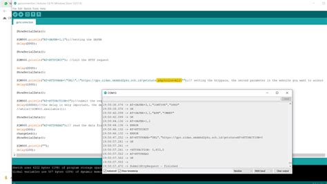 Question About Limitation When Get Request Using Sim 800l The Link To Get Request Not Fully