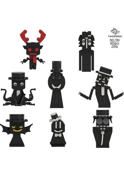 Lyle Sprunki Model Figür Parçacık Yaratıcı Oyuncak Yapı Taşı Fiyatı