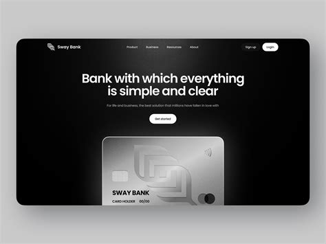 Ui Design Concepts For The Bank Landing Page By Vinocosta For