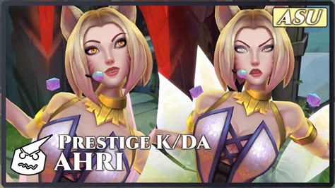 Prestige K Da Ahri Asu Face Rework 2023 Youtube