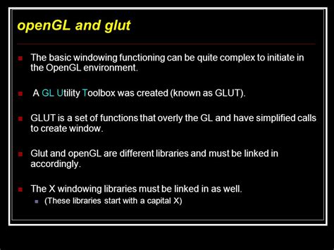 glut opengl