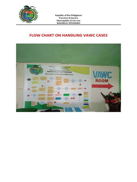Flowchart On Handling Vawc Cases Pdf