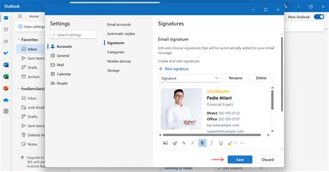 How To Add Email Signature In Outlook Installation Guide Newoldstamp