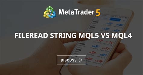Fileread String Mql5 Vs Mql4 Price Chart Expert Advisors And Automated Trading Mql5