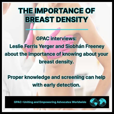 The Importance Of Breast Density My Density Matters