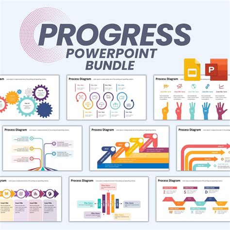 Progress Charts Powerpoint Fully Editable Templates Milestone Powerpoint Templates