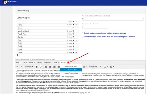 How To Insert Initials Name Or Customizable Questions Or Fields Into Babe Contract MyBJJ