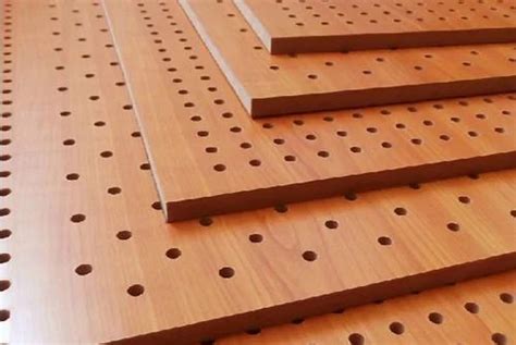 MDF Perforated Wall Panel at best price in Mumbai by Indecor Slides ...