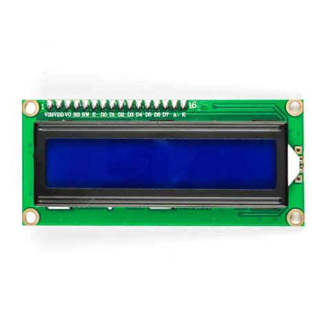 Lcd1602 Iic I2c Lcd Display Module With Blue Backlight Lcd 1602 Adapter