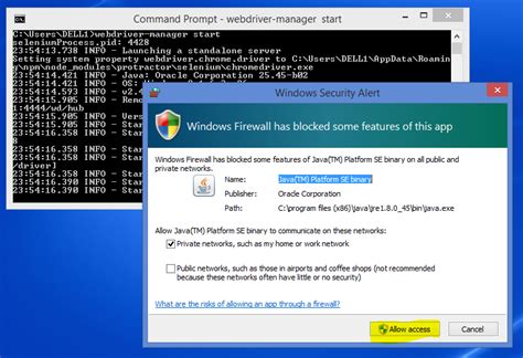 Protractor Installation Automation Home