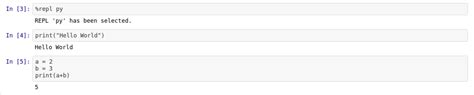 Usage Metacall Jupyter Kernel Documentation