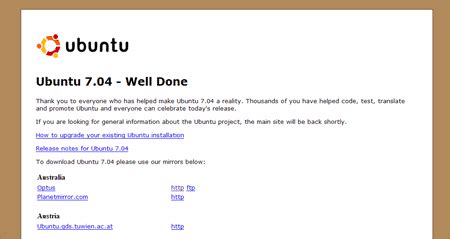 Ubuntu Feisty Fawn Was Finally Released Mypapit Gnu Linux
