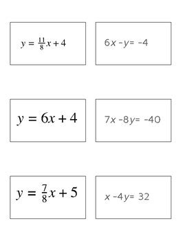 Rearranging Linear Equations By MissHarkness Teachers Pay Teachers