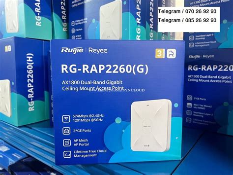 Rg Rap2260h Reyee Wi Fi 6 Ax6000 High Density Multi G Ceiling Access