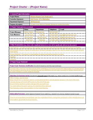 Solved In Project Management A Responsibility Assignment Matrix Is A Project Management MGT