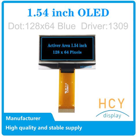 Multi Purpose Blue Oled Display Inch X Suitable For Medical Handheld And Industrie