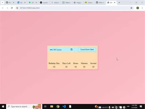 Birthdayreminder Html Css Javascript Smit Muhammad Wasi