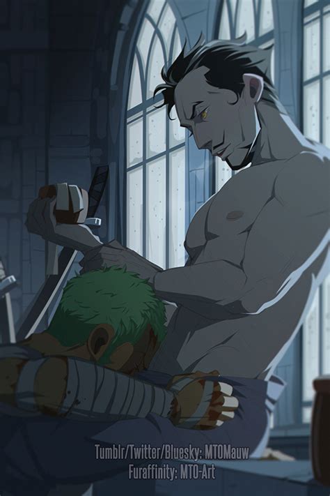 Post Dracule Mihawk MTO One Piece Roronoa Zoro