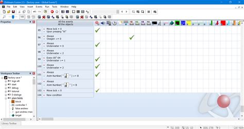 The Global Event Editor In My Allmost 2 Year Project Hit 100 Events