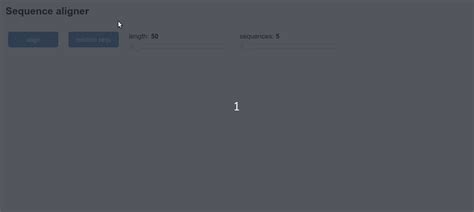 Bioinformatics And Other Bits A Sequence Alignment Viewer With Bokeh And Panel