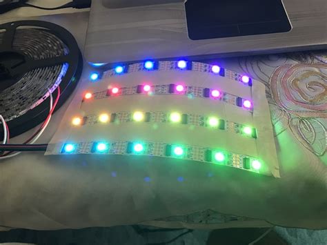 Magic Cube With Led Strip Light Projects Made With Blynk Blynk Community
