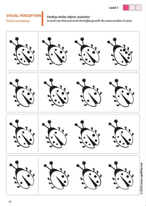 Visual Perception Skills Part 3 Visual Form Constancy — Upbility