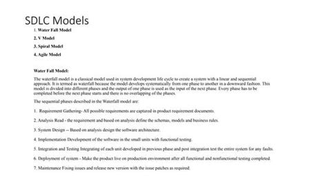 Sdlc Software Development Life Cycle Pptx Operating Systems Computer Software And