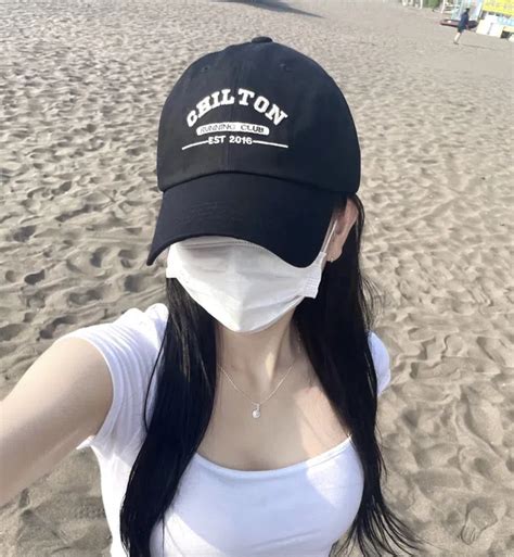 색감깡패연예인핏 칠턴 볼캡 모자 레터링 자수 남녀공용 소두핏 대두커버 피그먼트 파스텔 5color