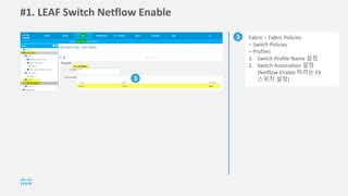 ACI Netflow 구성 가이드 PDF