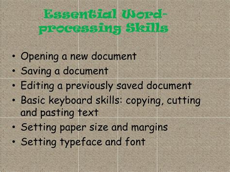 Ppt Computer Assisted Language Learning Using Word Processor And