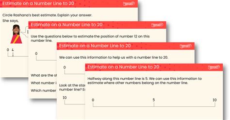 04 3 Estimate On A Number Line To 20 Classroom Secrets