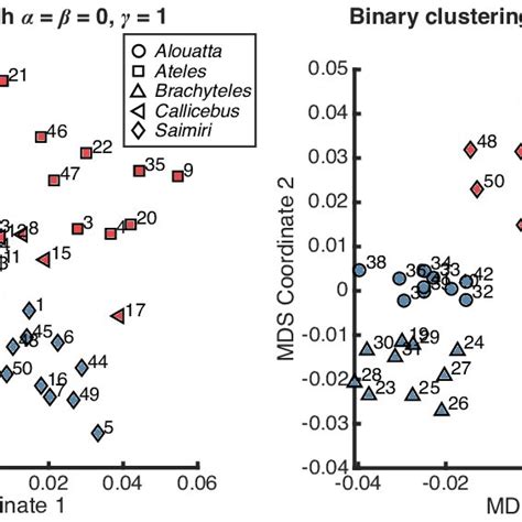 The Binary Clustering Results Produced By The Hierarchical Clustering Download Scientific