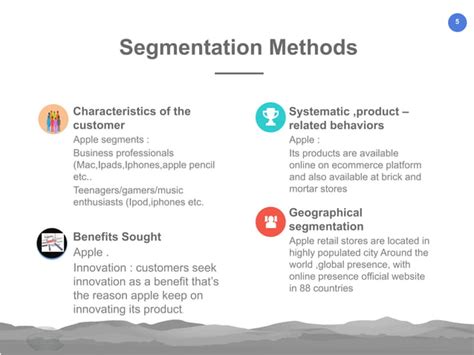 Stp Segmentation Targetingand Positioning Of Apple Ppt