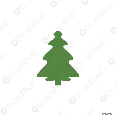 Cedar Tree Stock Vector 3432939 Crushpixel