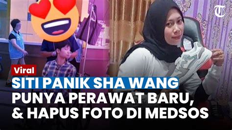 Siti PANIK, Sha Wang Punya Perawat Baru di Taiwan, Buru-buru Hapus Foto di Akun Medsosnya - YouTube