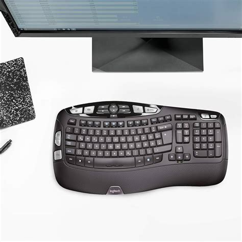 Logitech Wireless Keyboard K350 Wireless Connectivity RF USB Interface AA Battery Size Supported