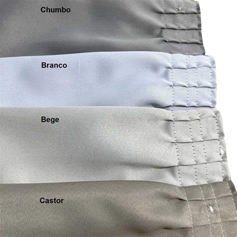 Cortina Para Trilho Suisso 300 X 260m Nantes Tecido Blackout Chumbo