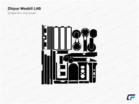 Zhiyun Weebill Lab 2018 Cut File Template Cutfilelabs