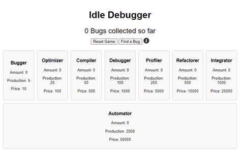 Idle Debugger By Cavecake