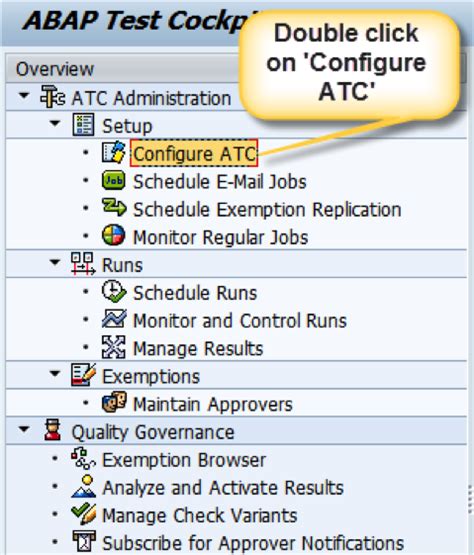 How To Use Atc And Code Inspector With Cts Qgm Cha Sap Community