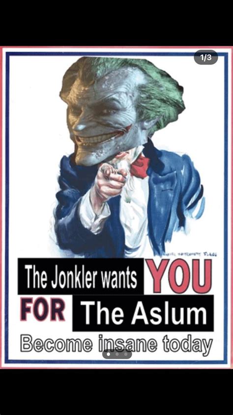 Jonkler want YOU : r/BatmanArkham