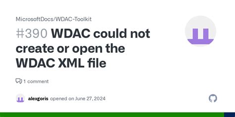 Wdac Could Not Create Or Open The Wdac Xml File · Issue 390