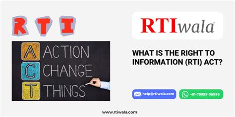 What Is The Right To Information RTI Act