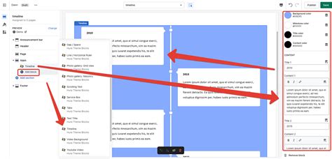 How To Create A Brief History Of Timelines Page In Shopify Hura Tips