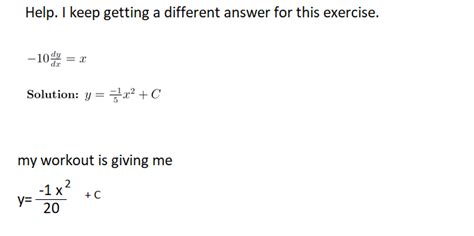 Solved Help I Keep Getting A Different Answer For This Chegg Com