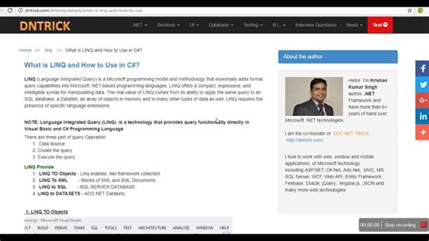Linq To Objects Youtube