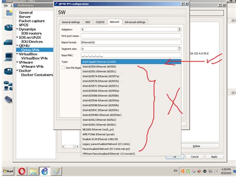 Gns How To Add Different Interfaces Speed On My Lab