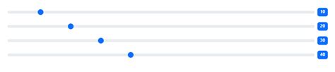 Blazor Range Input Component Blazor Bootstrap Docs