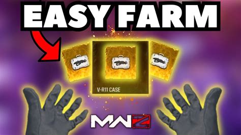 Easiest Vr11 Case Farm In Mw3 Zombies No Schematics Easy Strat Youtube